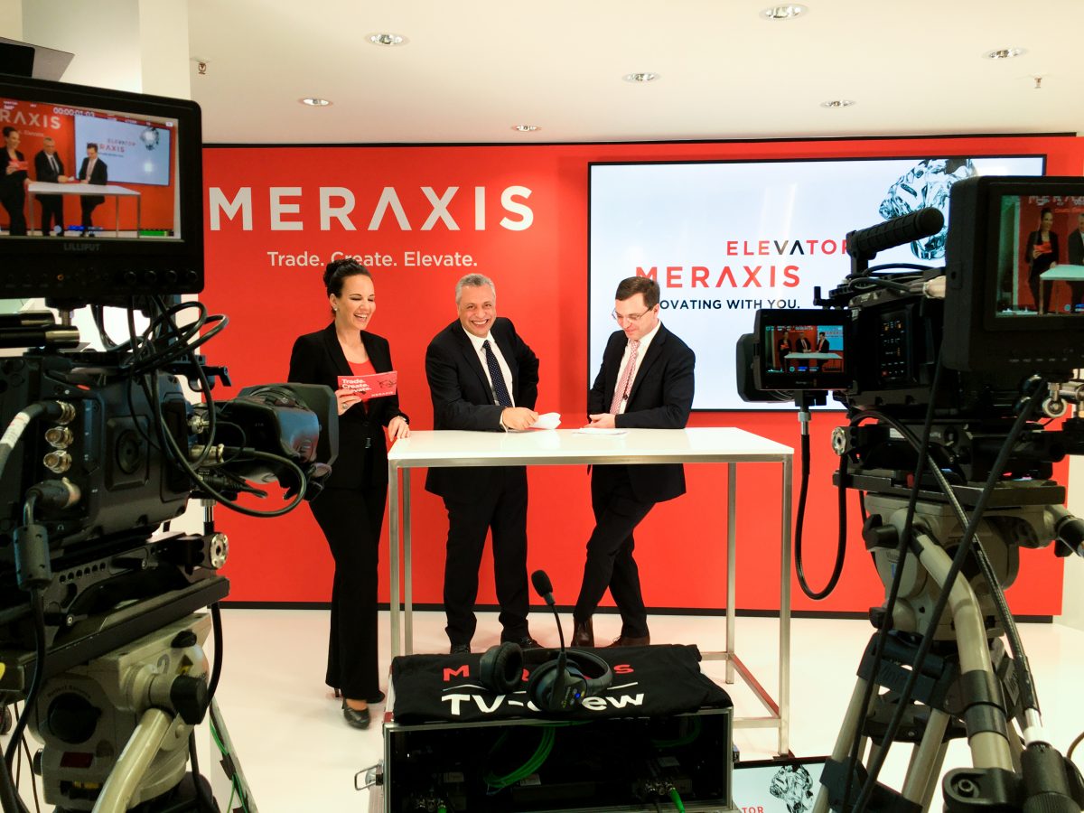 MessestandTV Meraxis Düsseldorf – Medienagentur Joachim Kreutzer